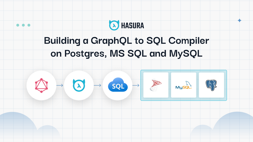 Building A Graphql To Sql Compiler On Postgres Ms Sql And Mysql